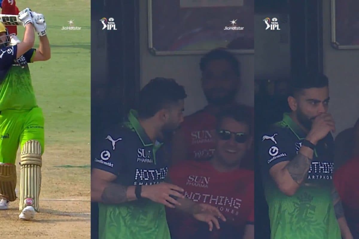 Virat Kohli's reaction says it all after Tim David's monster six, video ...