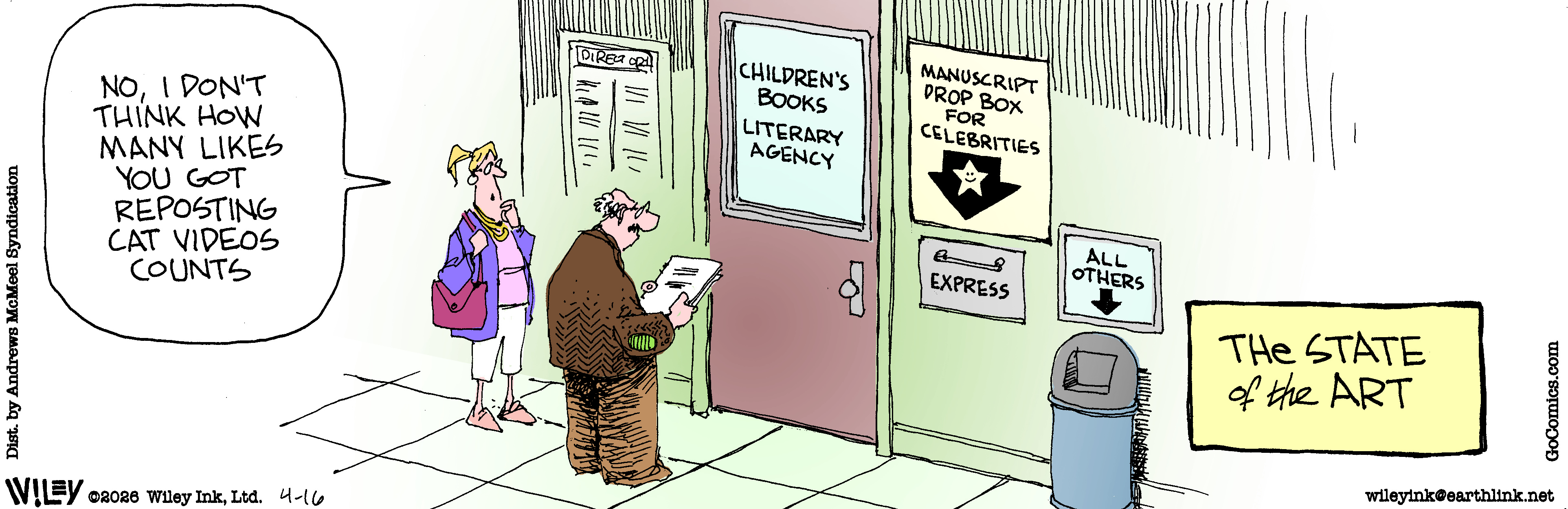 Non sequitur by Wiley Miller