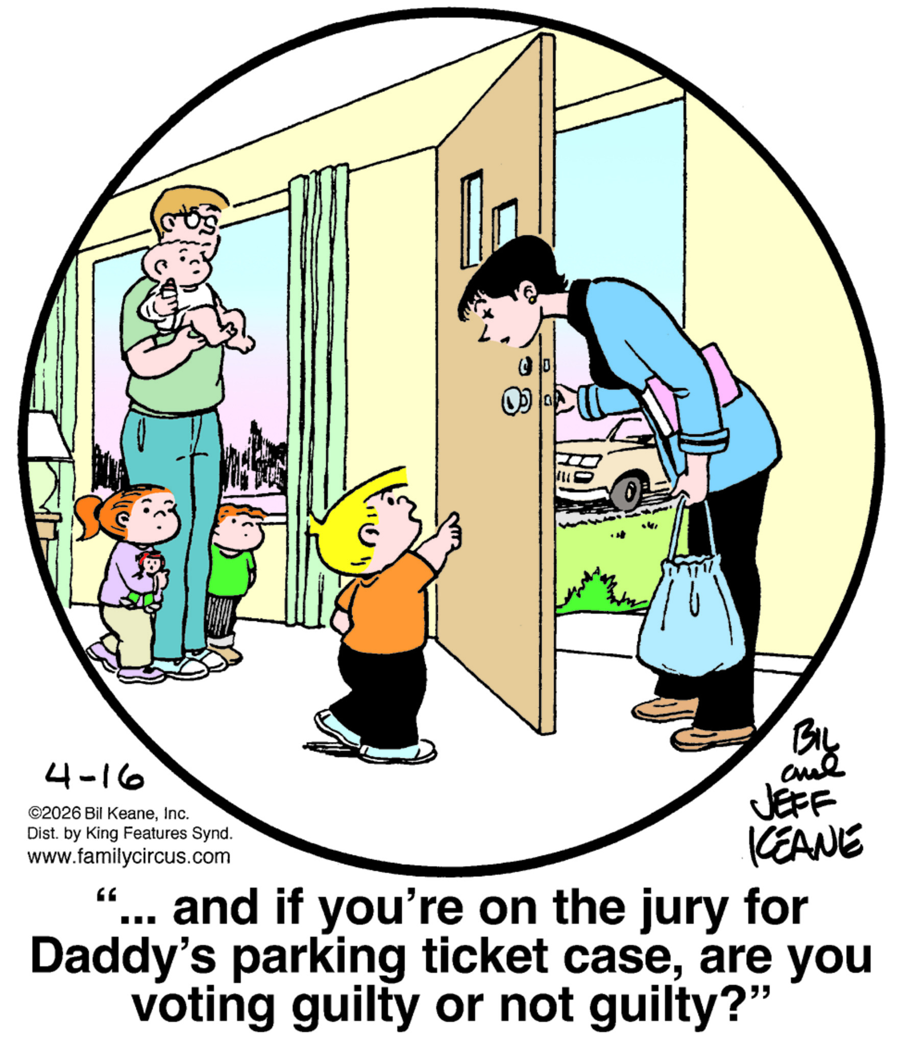 Family Circus by Bil and Jeff Keane