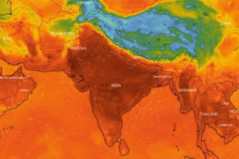 Is India hotter than Africa? Viral heat map sparks massive debate over ...