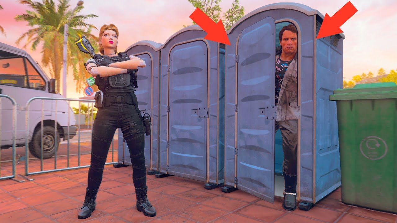 Secret porta potty hiding spot in Black Ops 6?