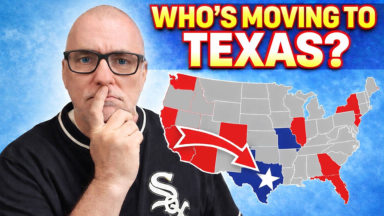 Everyone’s moving to Texas but from where?