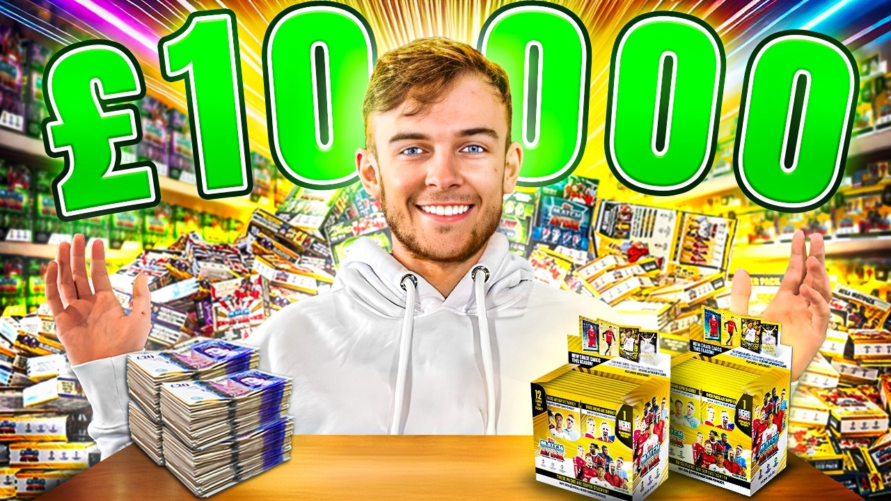 I spent £10,000 on Match Attax cards! 😲