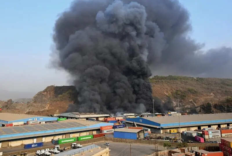 Major fire breaks out at chemical warehouse in Panvel, no injuries reported