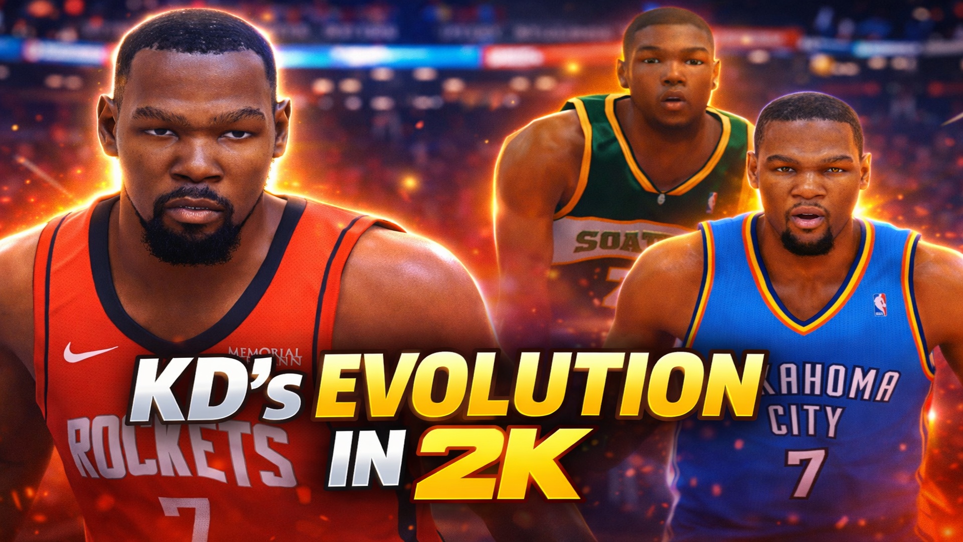 Kevin Durant’s insane NBA 2K evolution: From 80 overall rookie to cheat ...