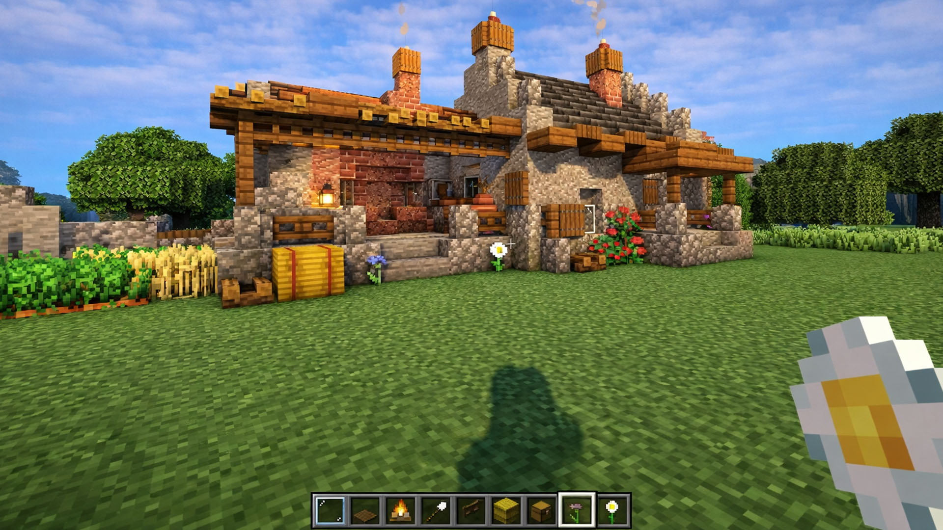 This starter blacksmith base combines utility space with classic ...