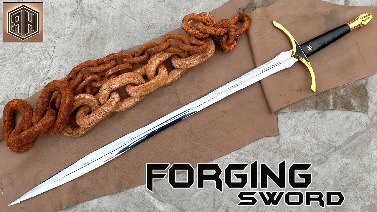 Transforming rust into a sharp blade