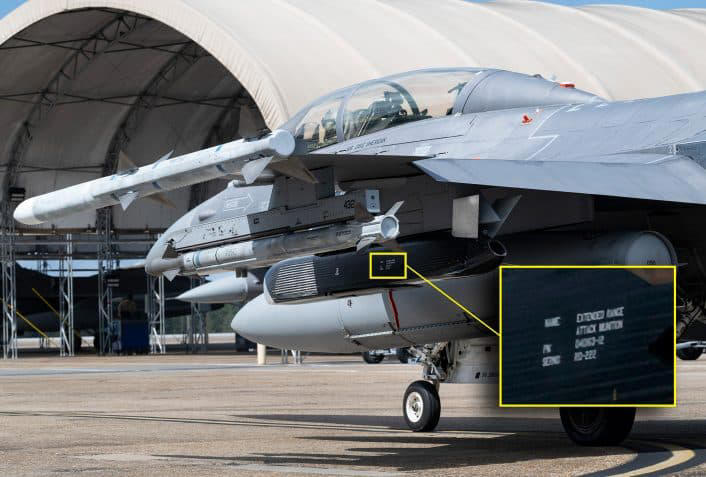 Rusty Dagger extended range attack munition tested from F-16 at Eglin ...