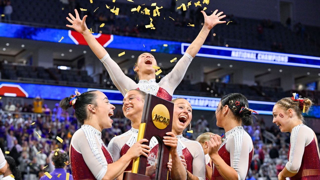 2026 NCAA gymnastics championships: Oklahoma wins the national title