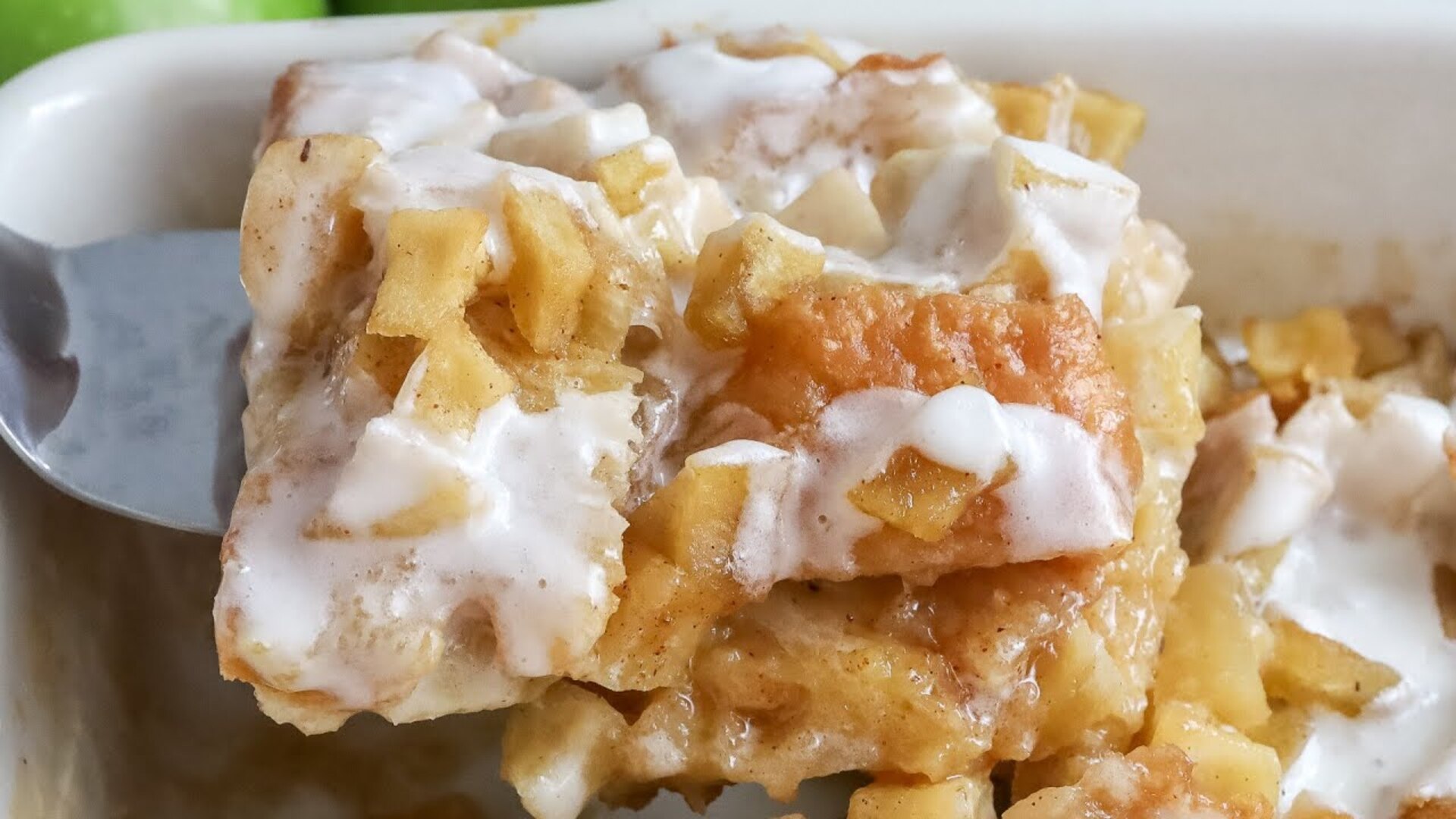 Apple fritter breakfast casserole recipe
