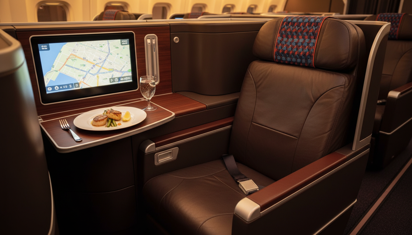 First class revealed, shaking up 'no-frills' legacy