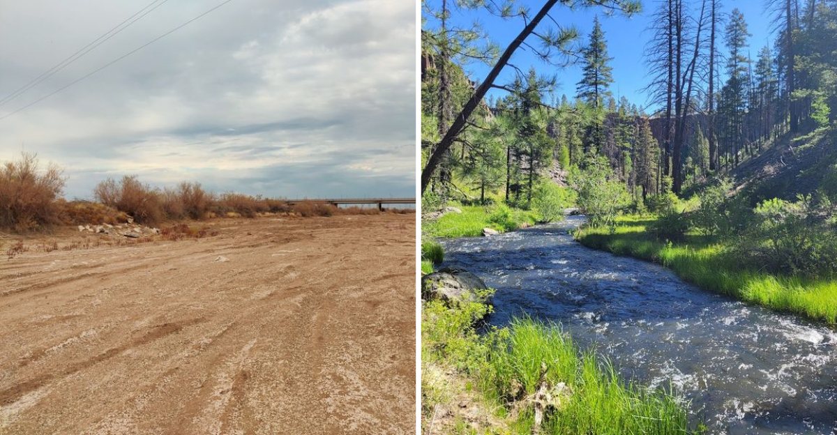 4 rivers in Arizona that vanish every summer into the desert heat and ...