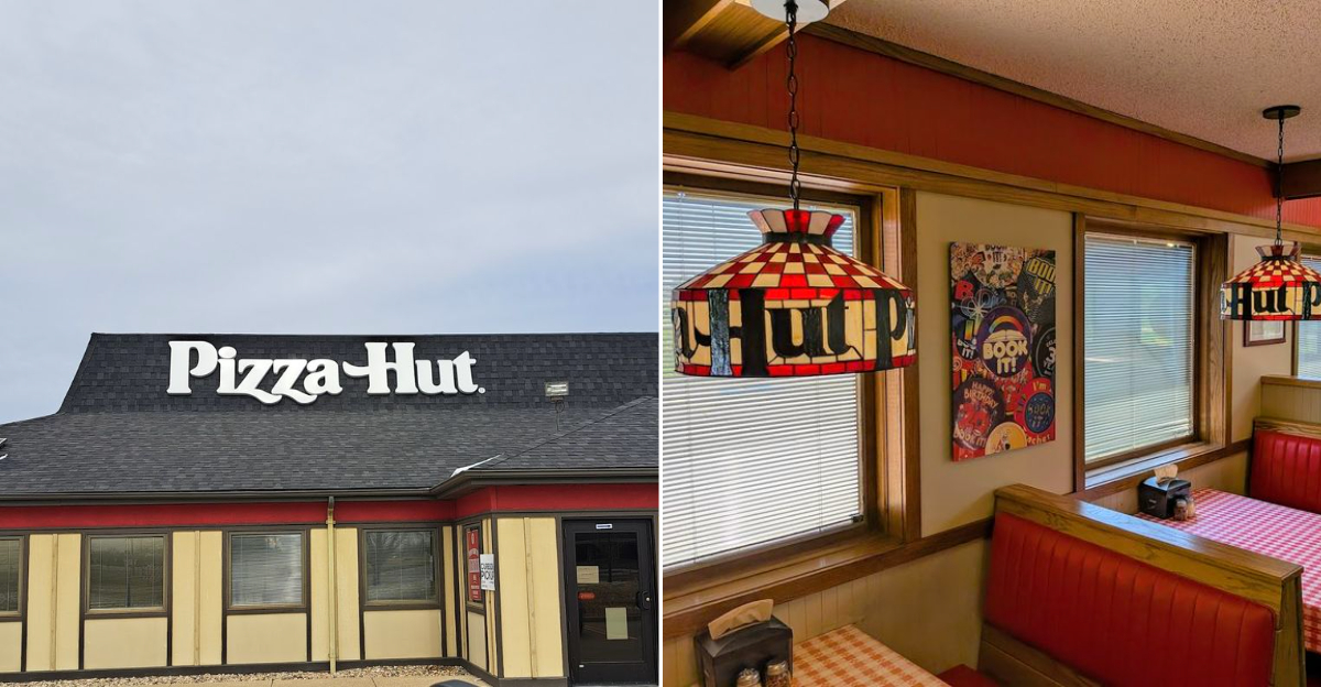 This Minnesota Pizza Hut is one of the last remaining with its original ...