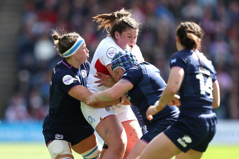England thrashes Scotland as record Murrayfield crowd watches a Women's ...