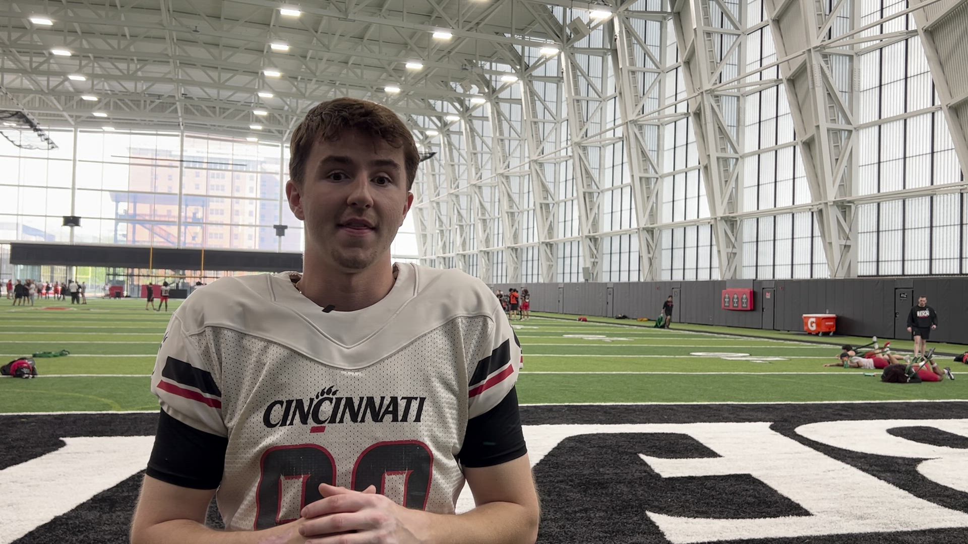 UC kicker Stephen Rusnak spring 2026 interview