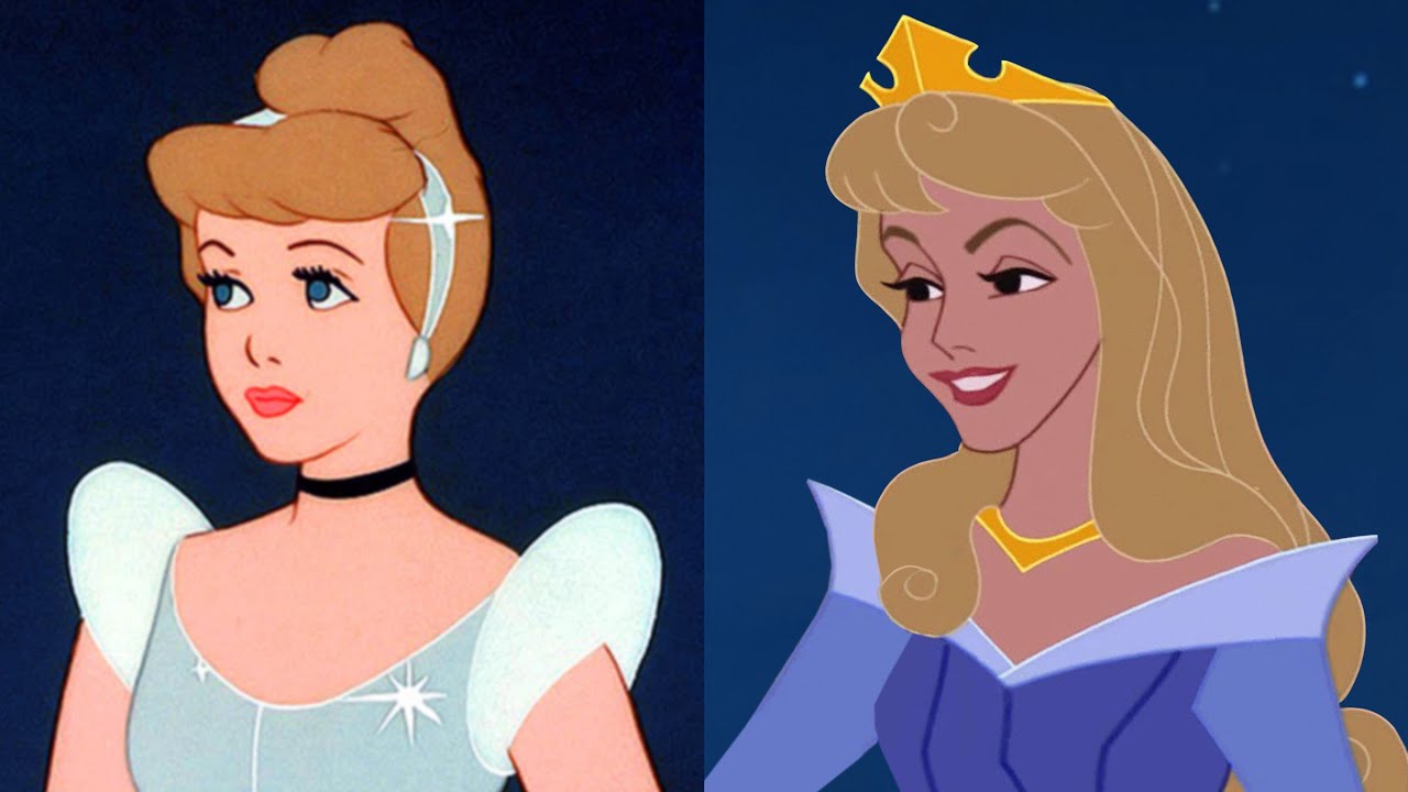 Disney doppelgängers: Cinderella & Aurora