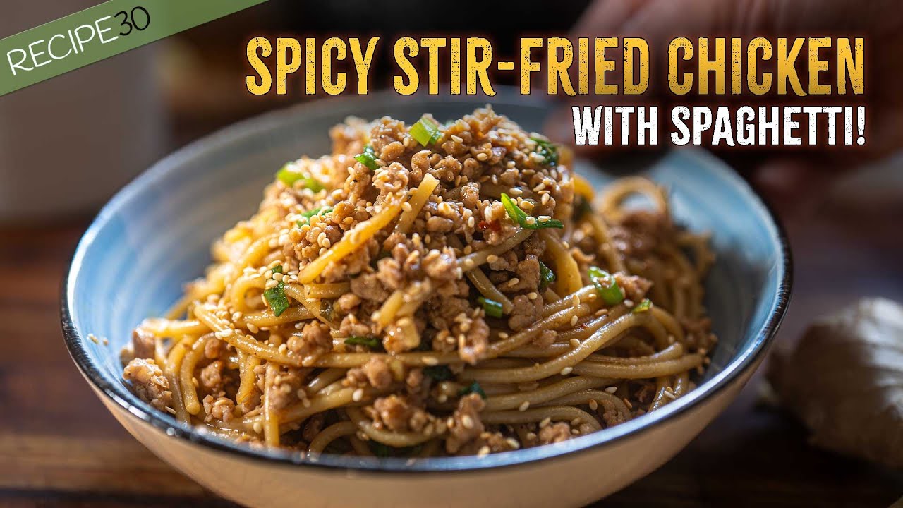 Easy chicken spaghetti delight