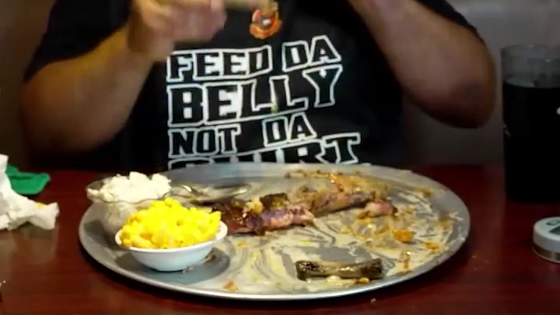 BBQ food challenge at Rebel Pig