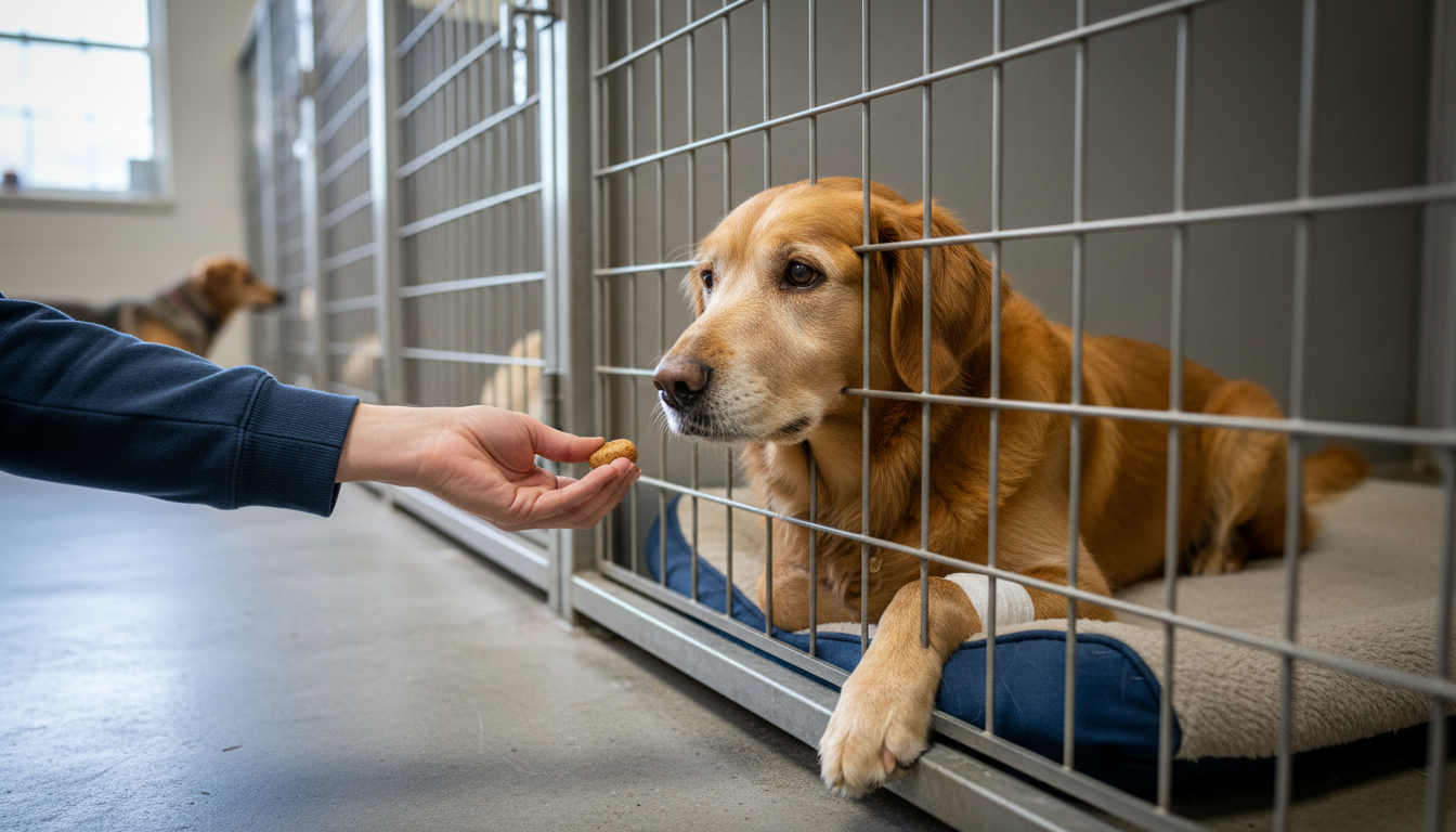 The heartwarming 2026 rescue of senior dog, "Rusty"