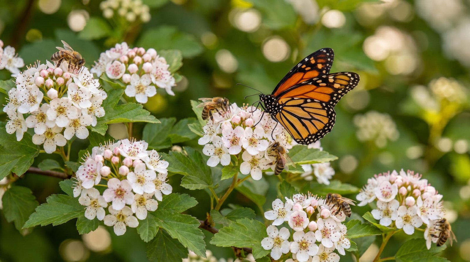 One stunning shrub that brings pollinators and backyard privacy