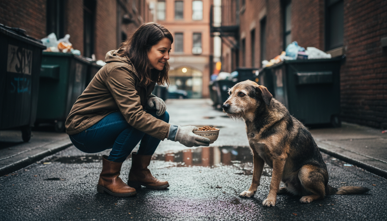 The heartwarming 2026 rescue of senior dog, "Rusty"
