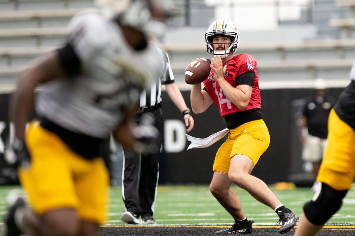 QBs impress in final Southern Miss spring football practice as battle ...