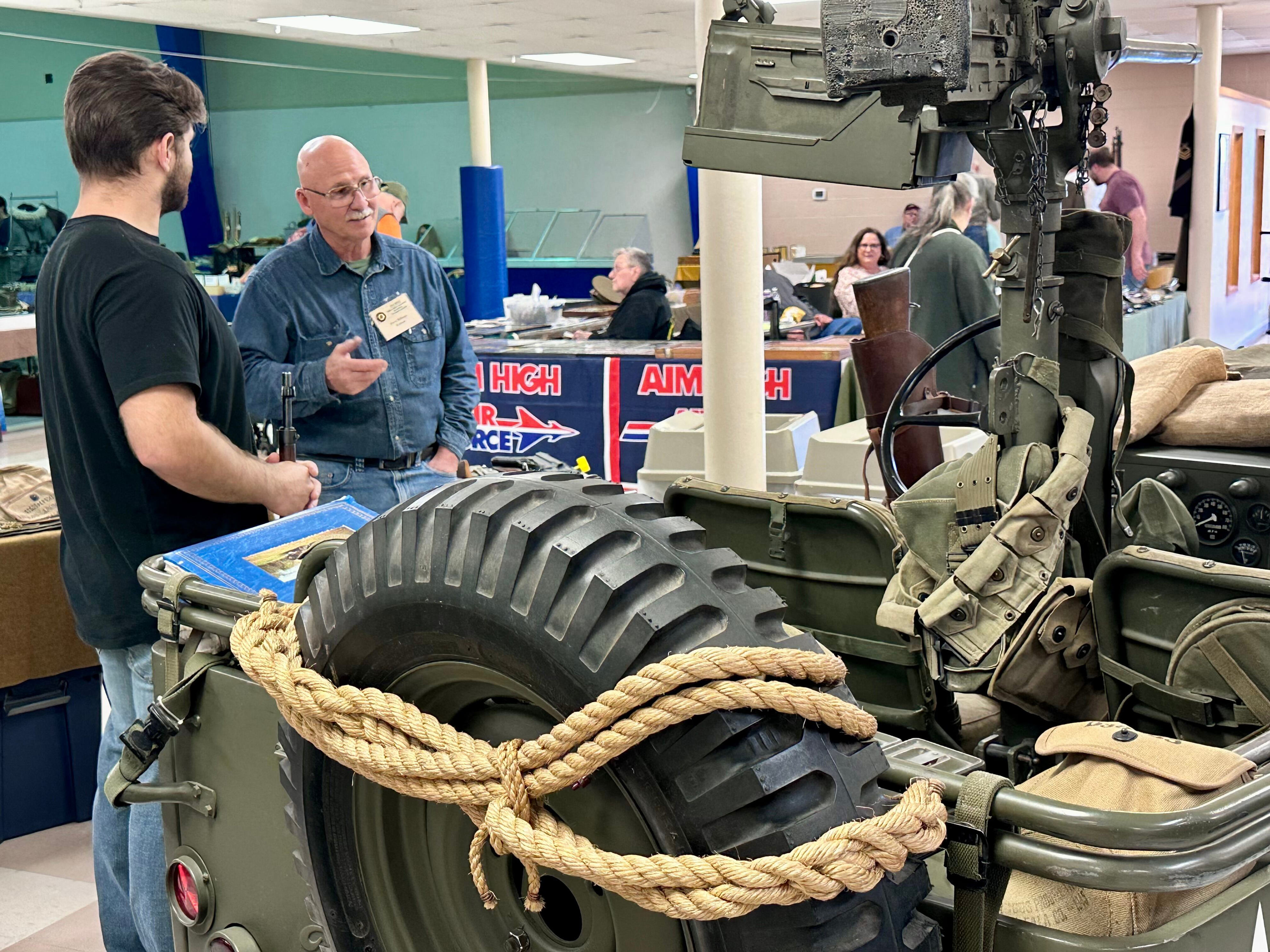 Military collectors gather in southwest Wichita for semi-annual show