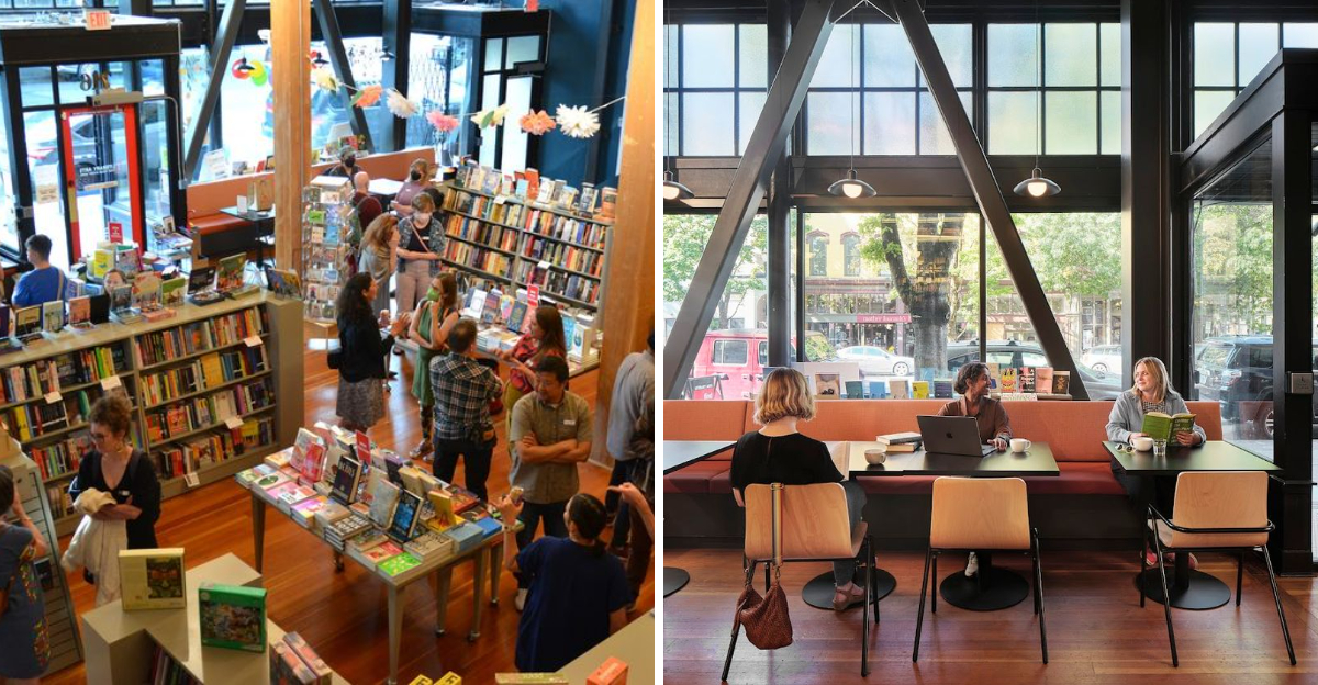 Find your story in Oregon at this cozy bookstore and cafe