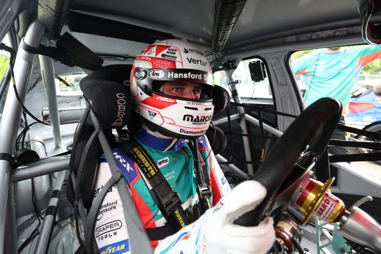 BTCC Donington Park: Ingram leads Cook and Plato Mercedes pair in ...