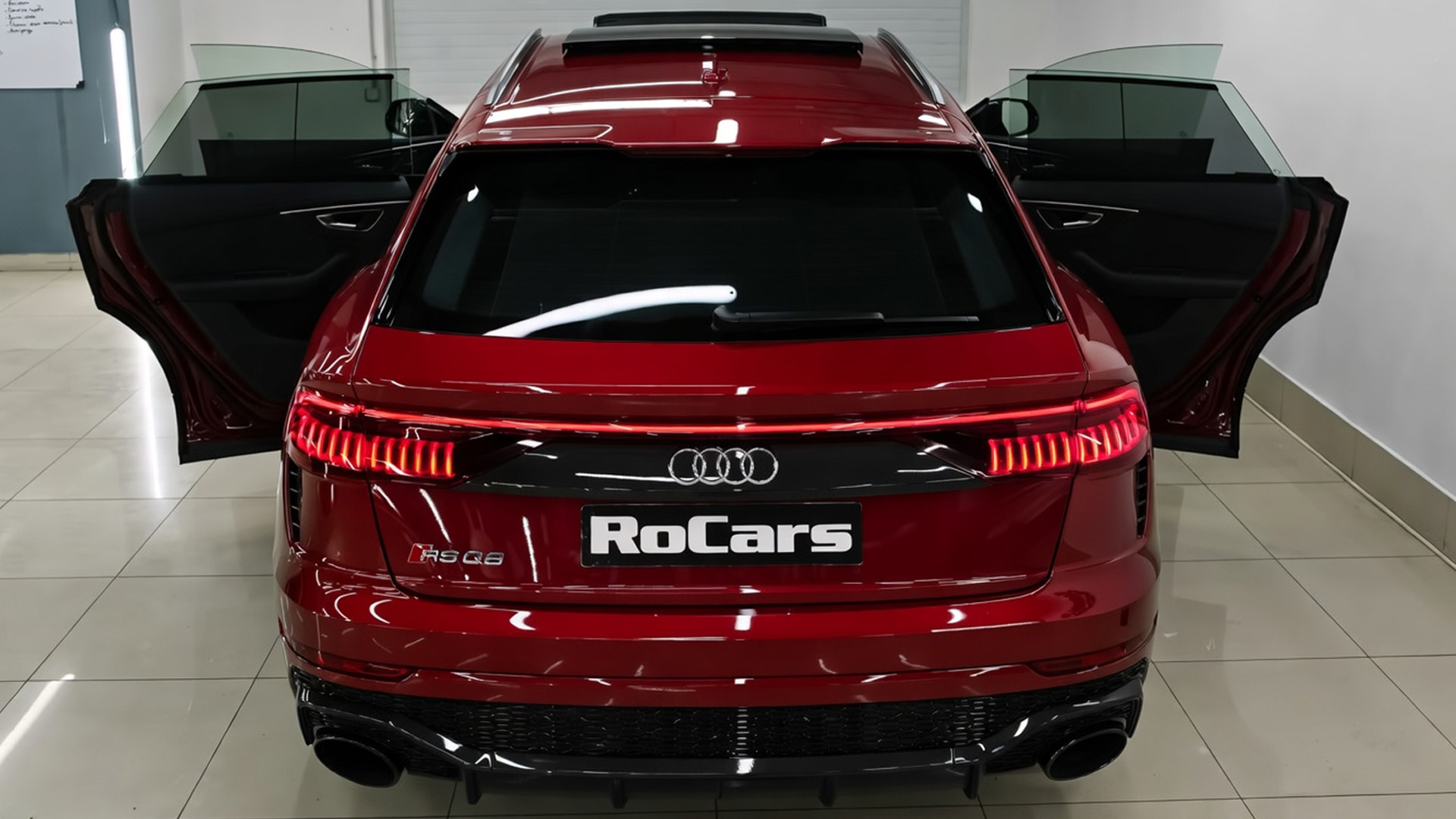 Matador red Audi RS Q8 the detail that changes everything