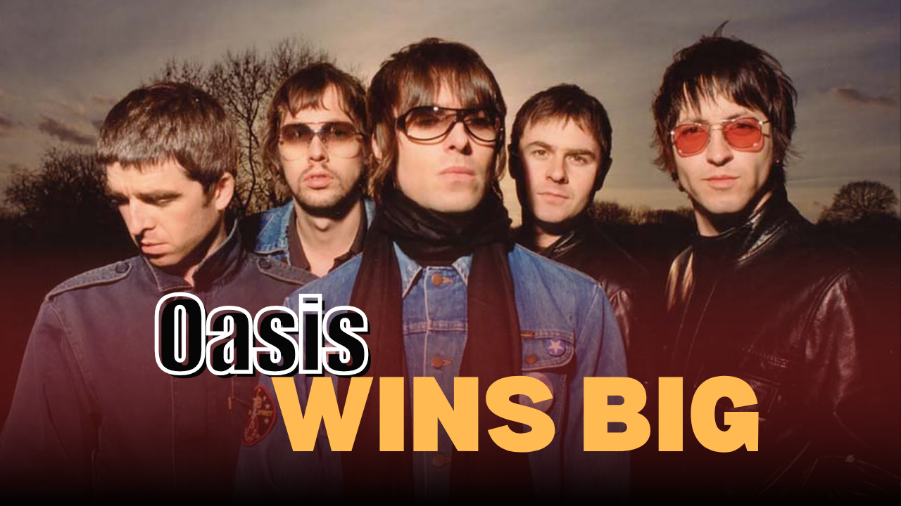 Oasis’ return to the stage now comes with a major industry win