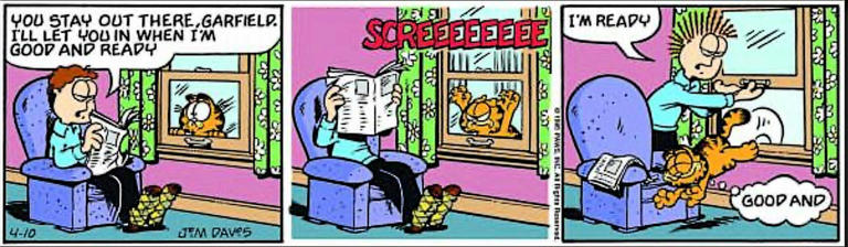 10 perfect Garfield comics that just turned 40