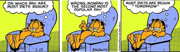 10 perfect Garfield comics that just turned 40