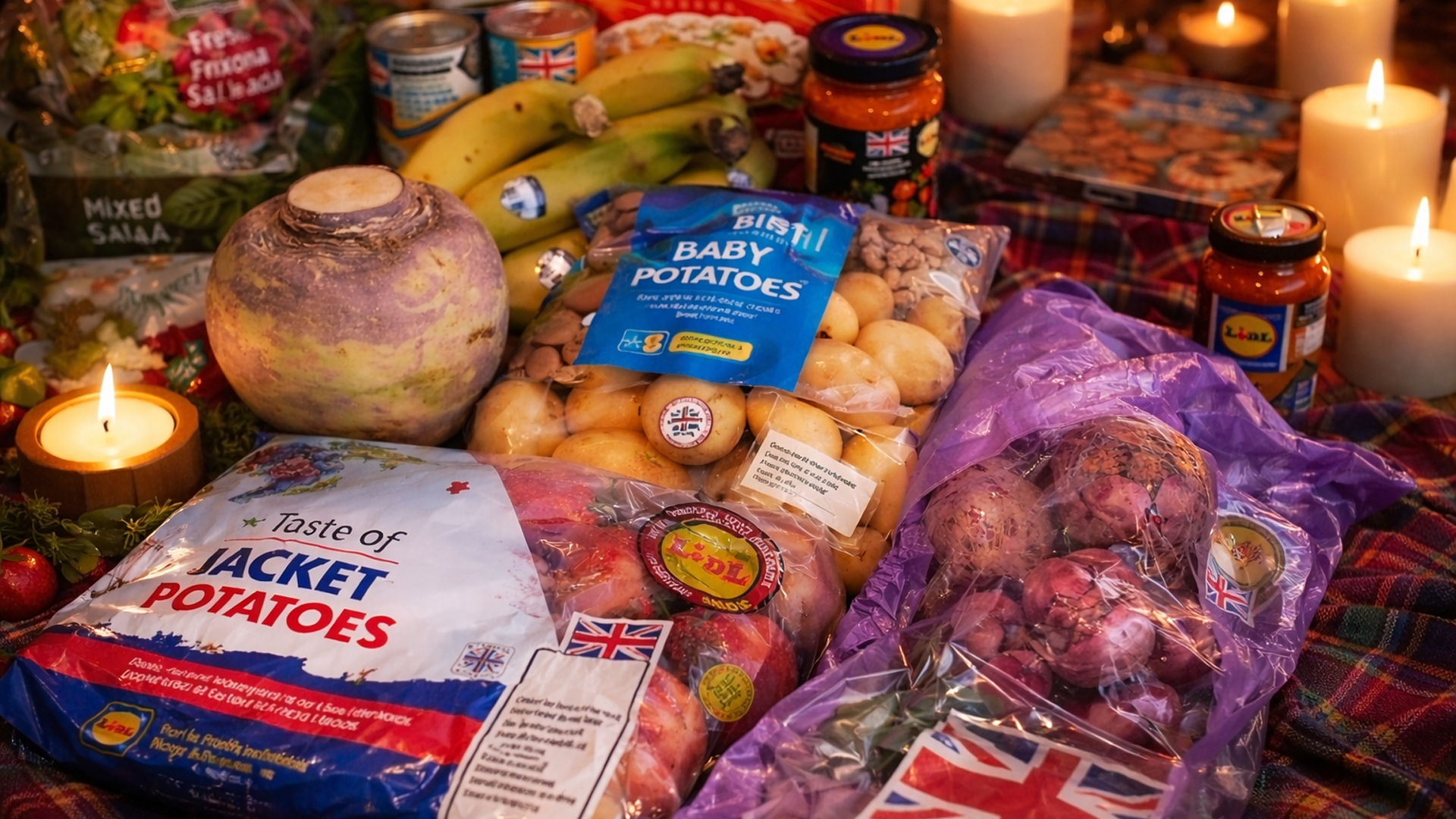 Food haul for under forty pounds