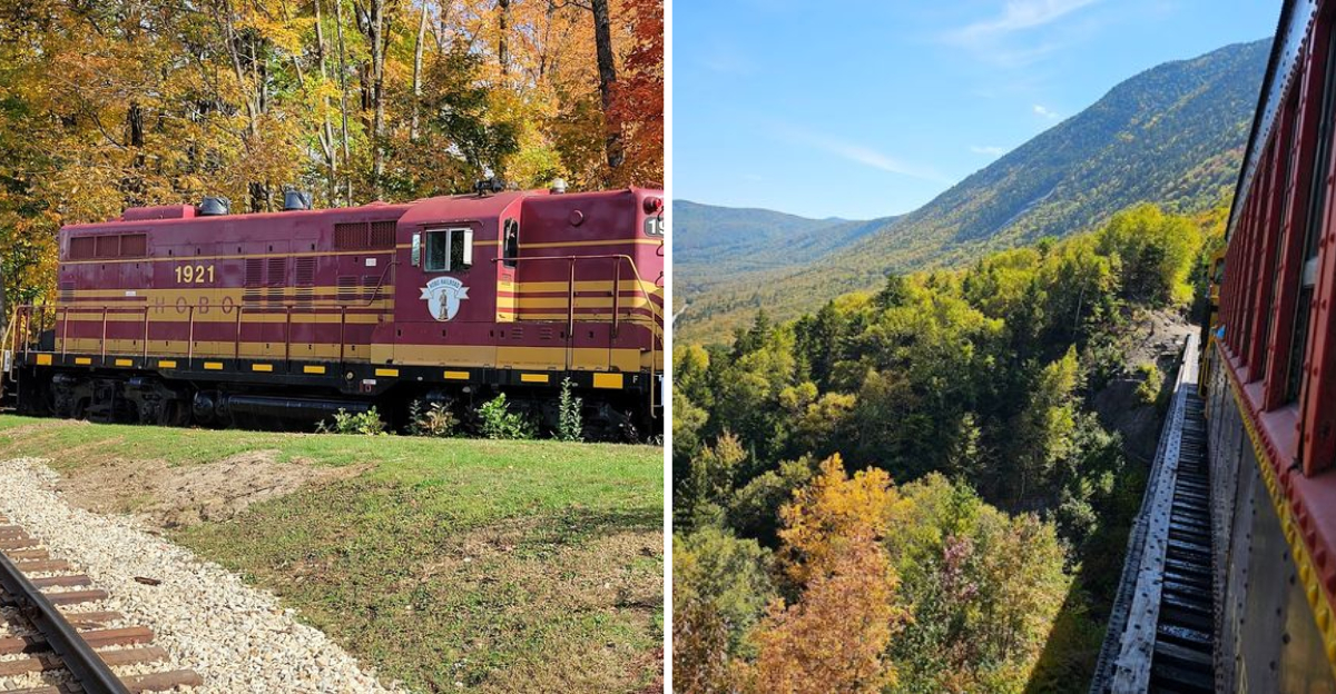 Granite State Scenic Railway in New Hampshire where the hobo picnic ...