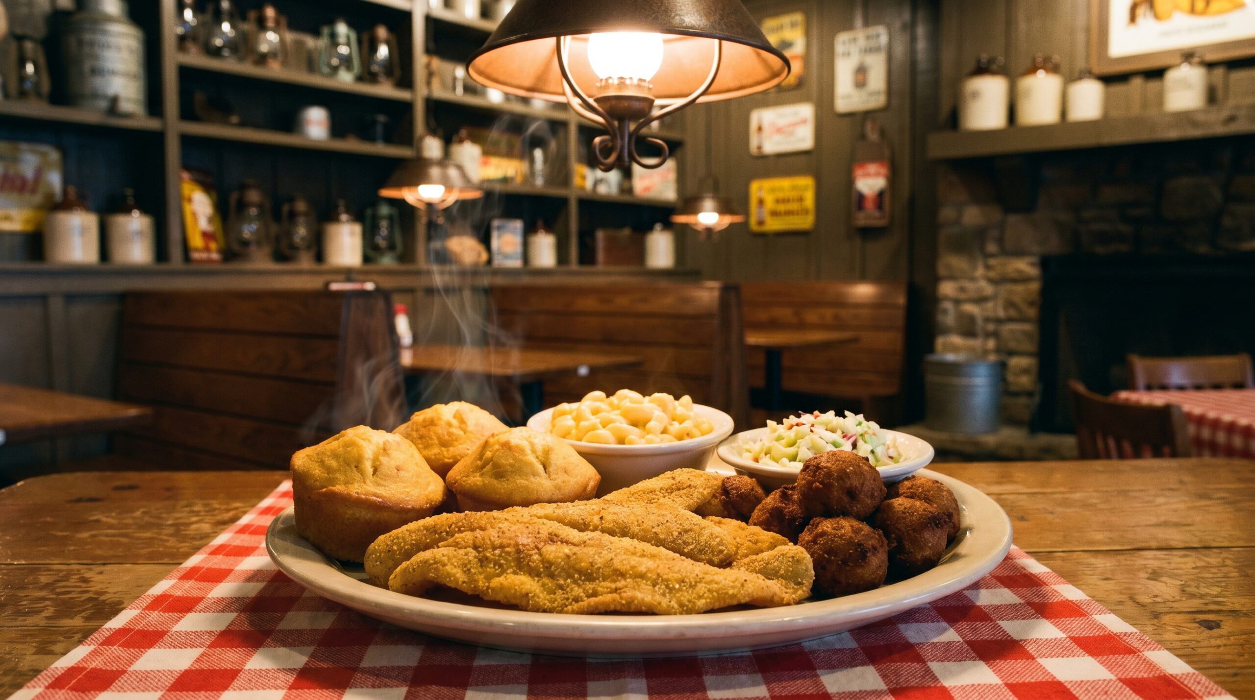 5 chain restaurants with the best fried catfish and cornbread muffins