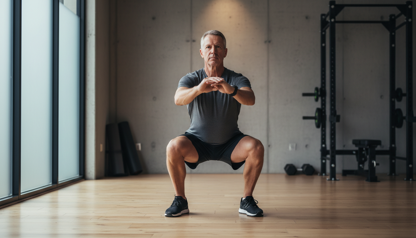 Beyond 60: The squat hold that defines true lower-body dominance