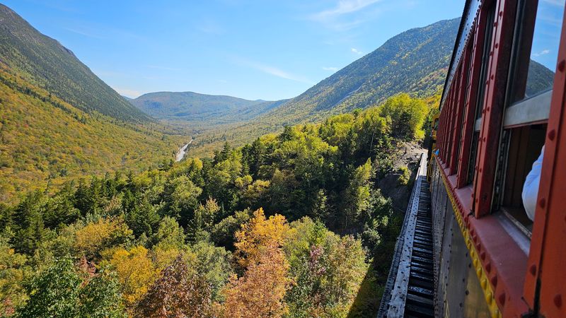 Granite State Scenic Railway in New Hampshire where the hobo picnic ...
