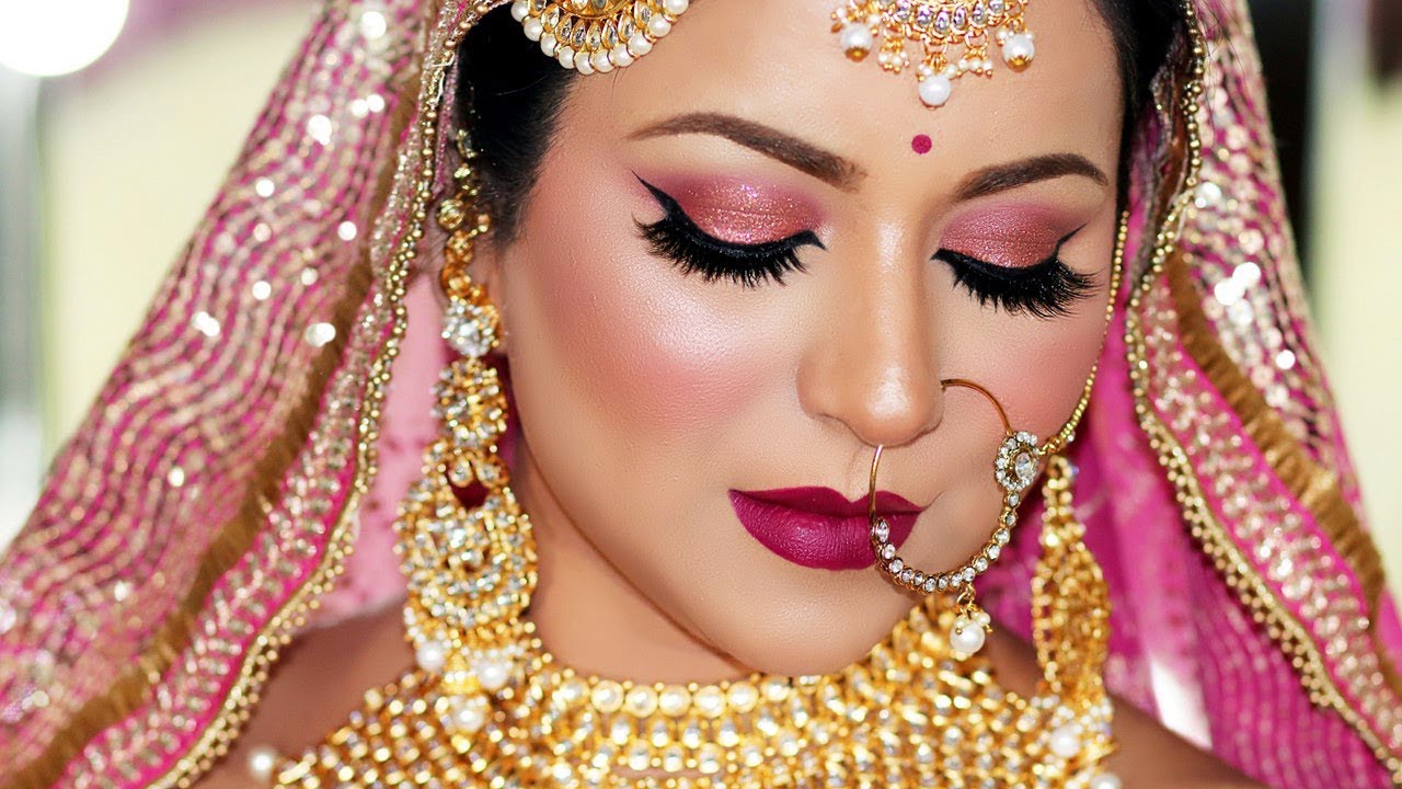 This sweat-proof bridal makeup lasts all day