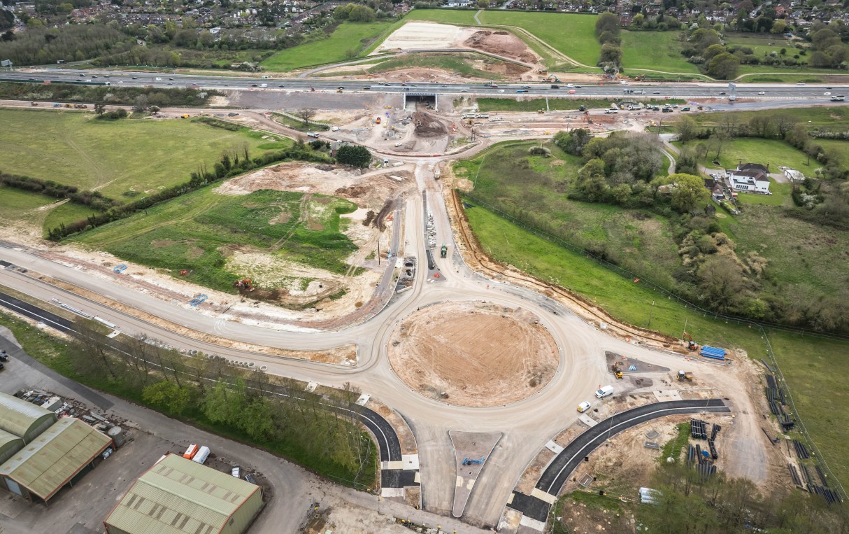 A32 at M27 junction 10 for Welborne: Hampshire drivers warned about ...