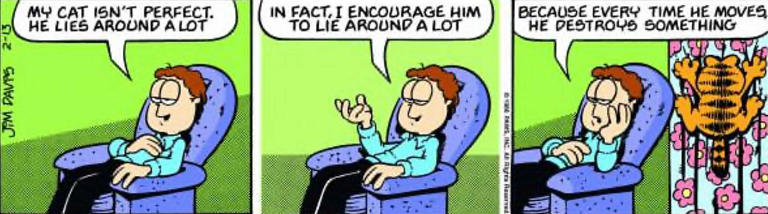 10 perfect Garfield comics that just turned 40