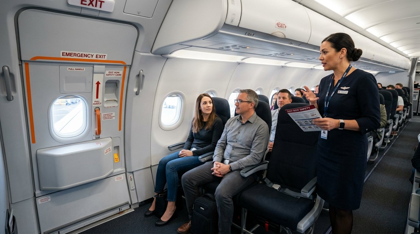 Exit row seats have rules you might not know about – here’s what flight ...