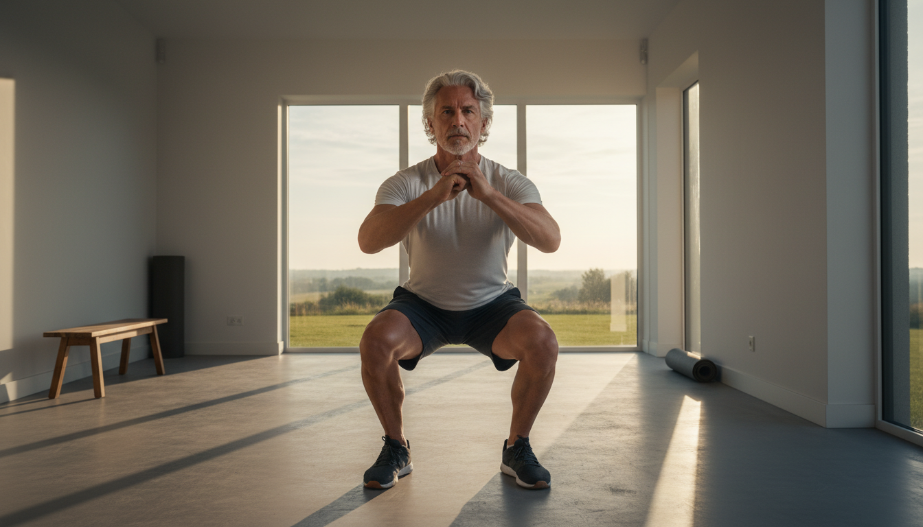 Beyond 60: The squat hold that defines true lower-body dominance
