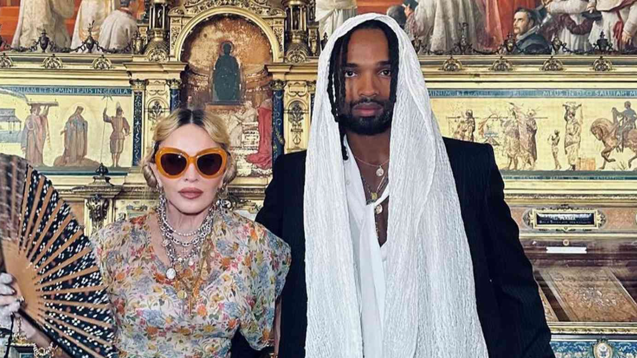 Madonna spotted dancing with boyfriend Akeem Morris at Coachella after ...