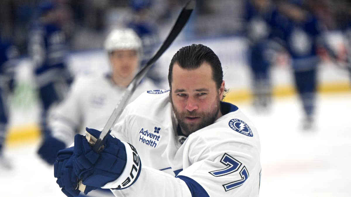 Victor Hedman remains doubtful for Game 2 after missing 16 games for ...