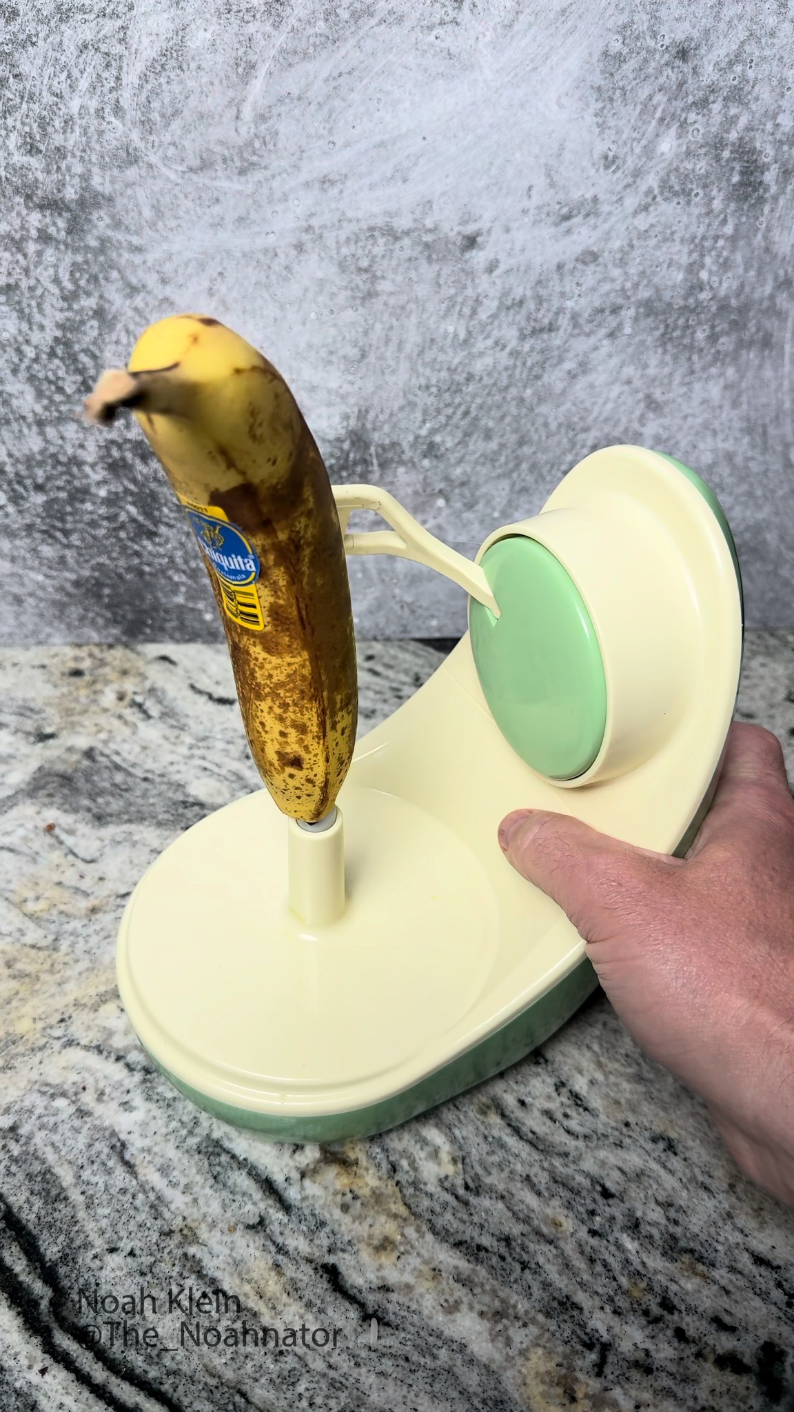 Satisfying banana peeling ASMR