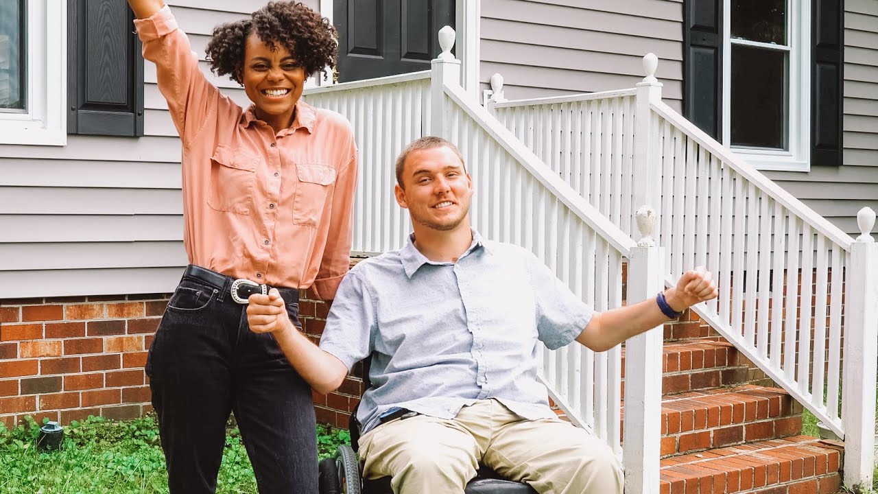 Inside a wheelchair-friendly home with accessible design features