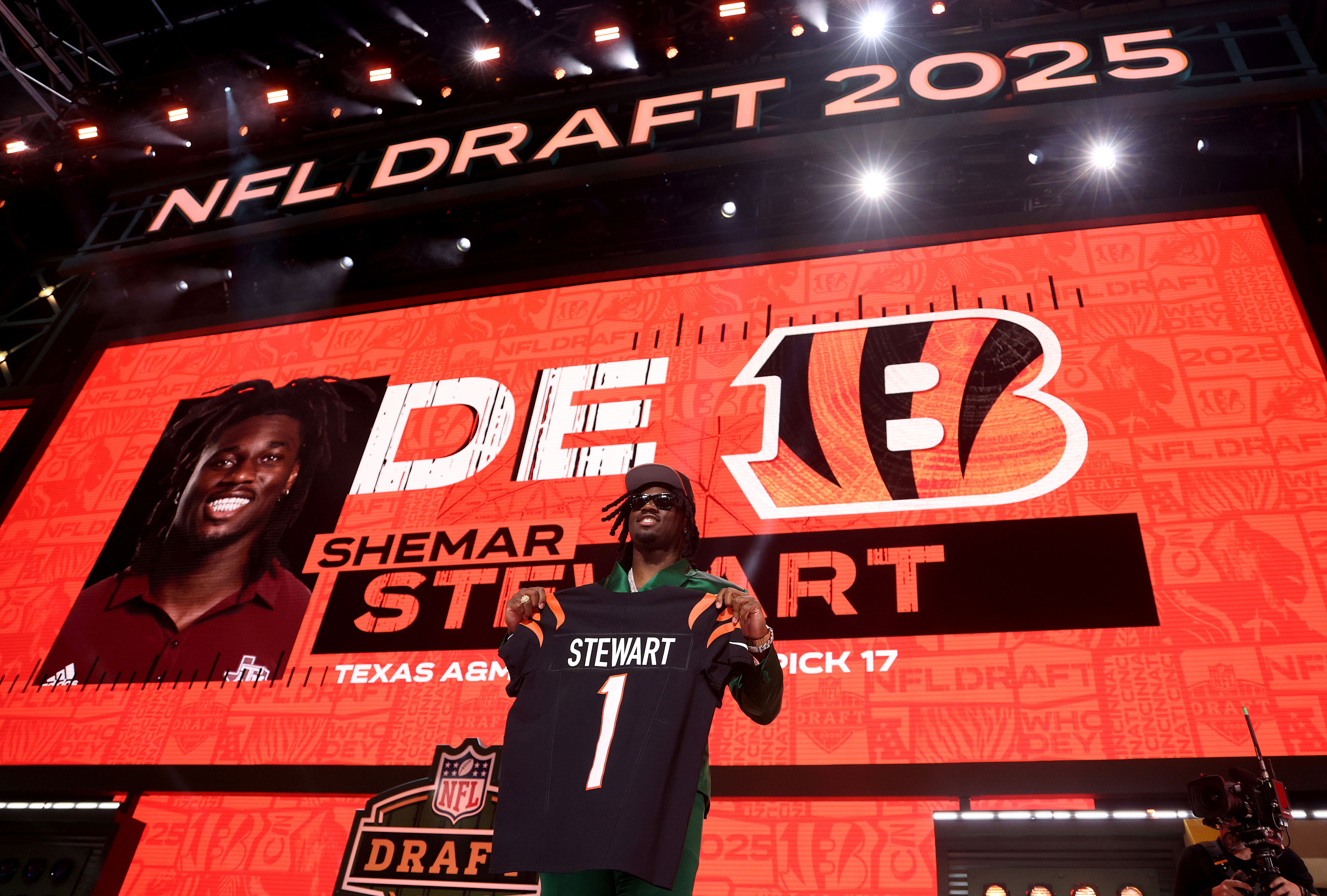 Bengals edge Shemar Stewart given dubious honor ahead of NFL draft