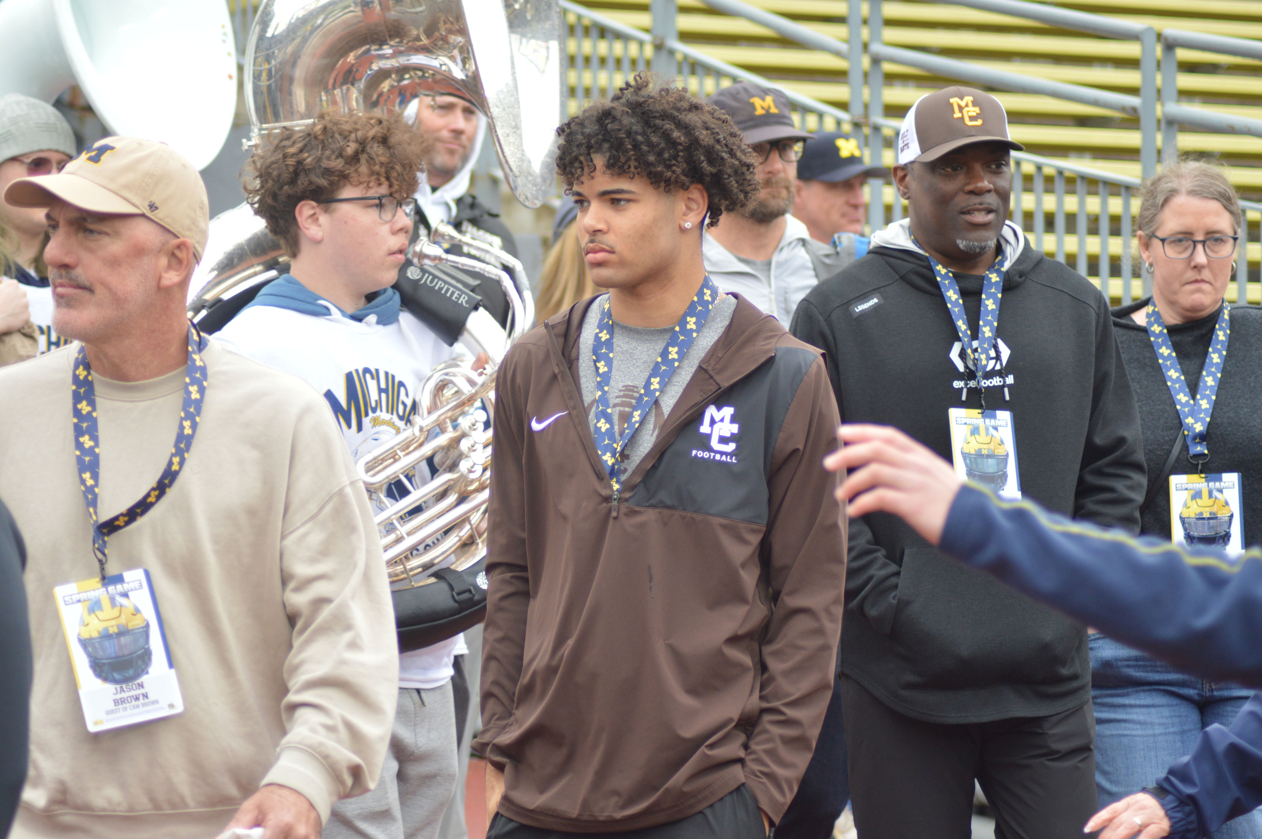 Photo gallery: Recruits take in Michigan football’s spring game