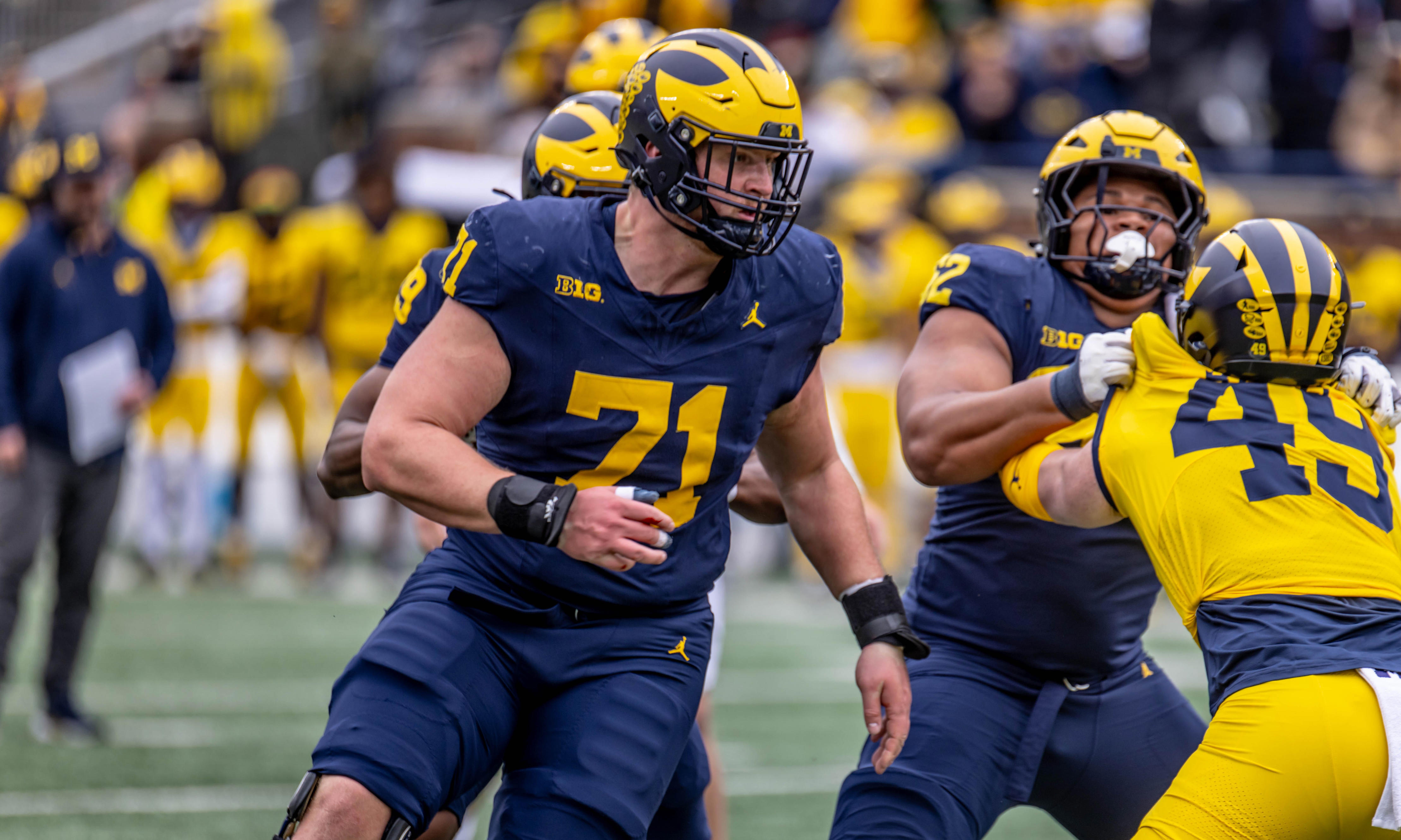 Can the Michigan football offensive line be elite in 2026?